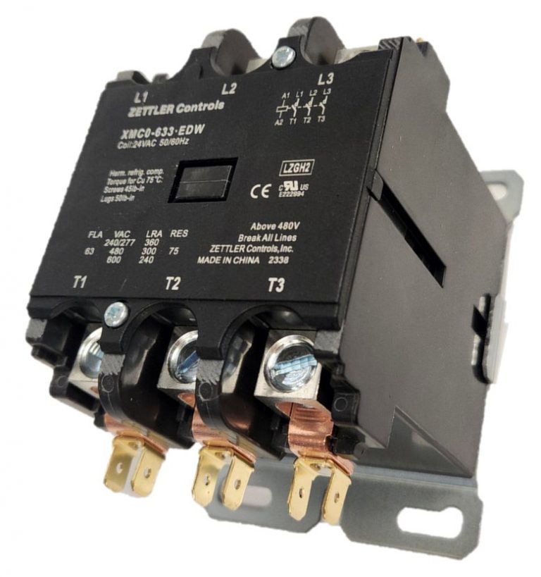 XMC0 Contactors Are UL A2L Compliant | Zettler Controls